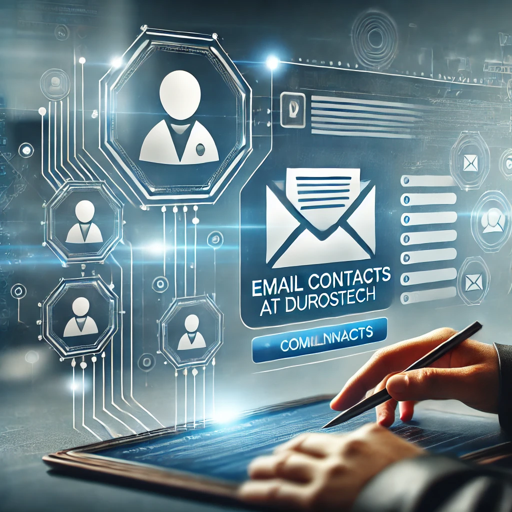 Email Contacts at DurosTech: Everything You Need to Know - Blasterium